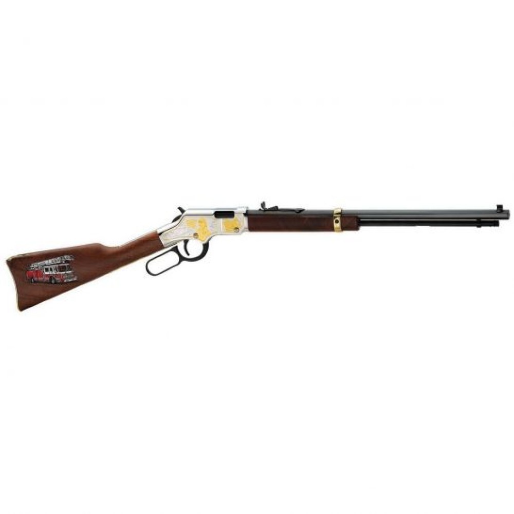 Henry Firefighter Tribute Edition .22 S/l/lr Lever Action Rifle, Brown ...