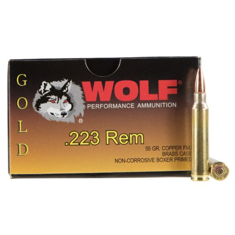 Wolf Performance, Wolf G22355 223 Fmj Cp 55 1000
